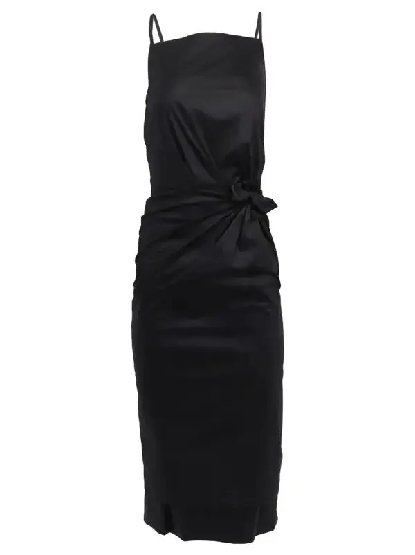 Sportmax Napoli Knot Midi Dress - Black