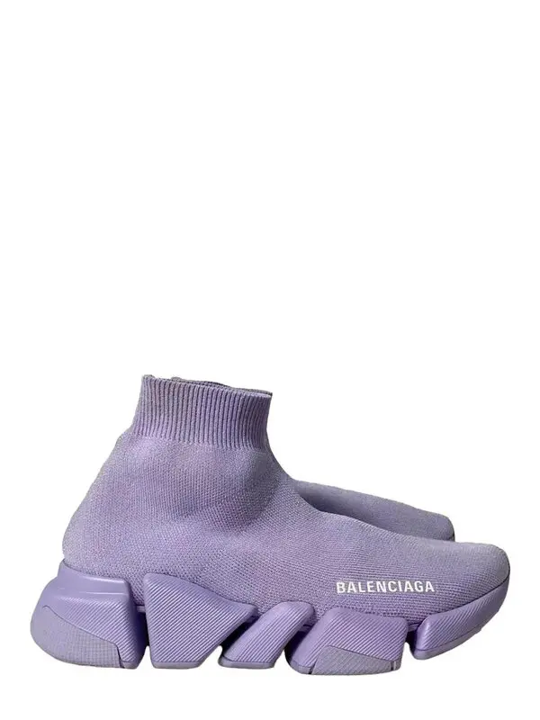 Balenciaga Speed 2.0 Hi-top Sneakers - Purple