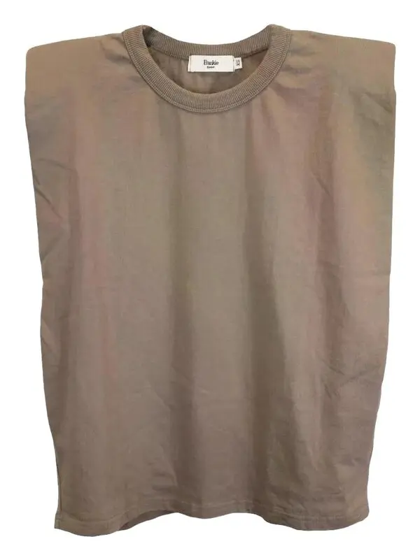 THE FRANKIE SHOP Muscle Cotton T-shirt - Neutrals