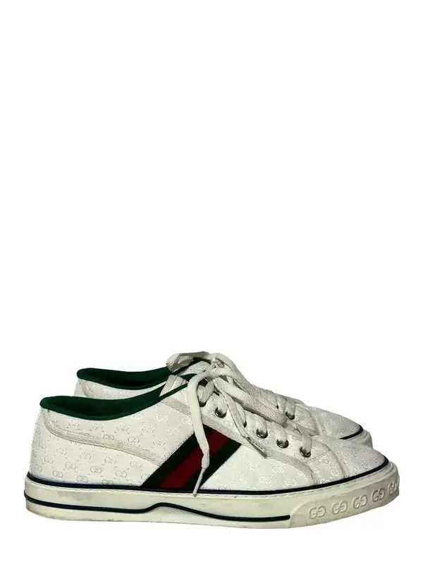 Gucci 1977 Gg Low-top Sneakers - White