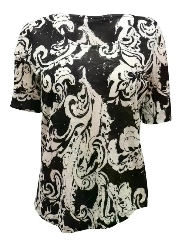 Ralph Lauren Paisley-print T-shirt - Black
