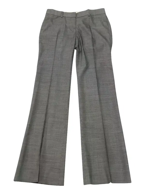 Theory Flared Trousers - Grey