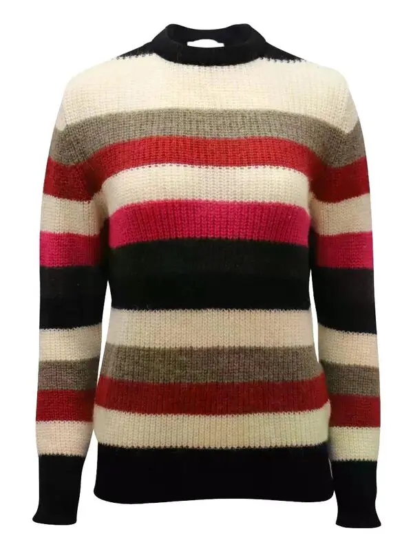 IRO PARIS Ribbed Striped Sweater - Neutrals