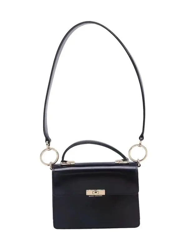 Marc Jacobs Downtown Leather Handbag - Black