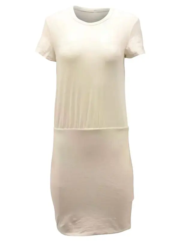 JAMES PERSE Jersey Mini Dress - Neutrals