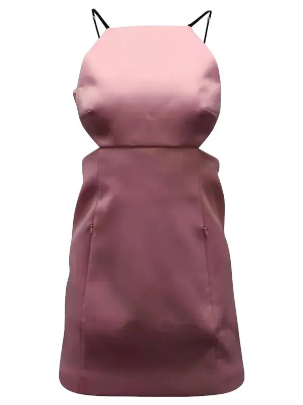 ALEXANDER WANG Satin Mini Dress - Pink