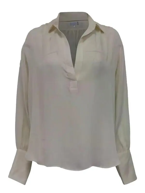 NILI LOTAN Long-sleeve Blouse - Neutrals