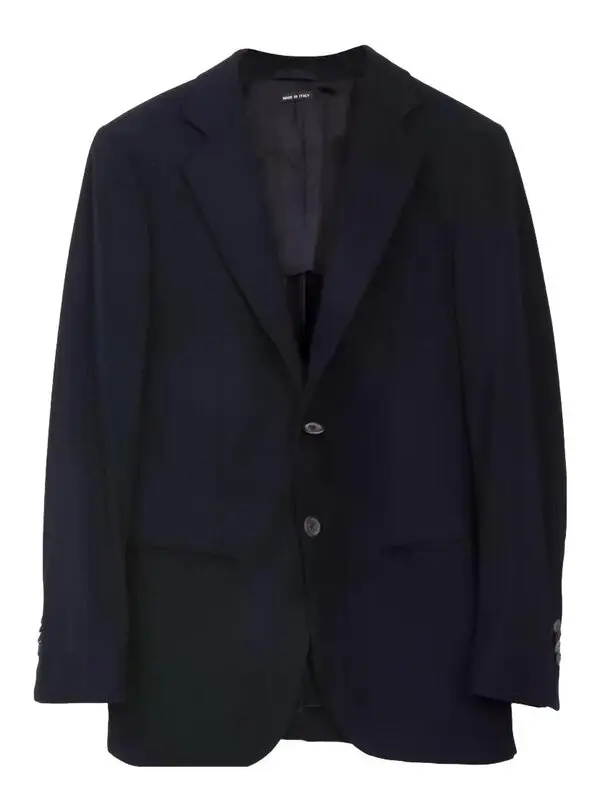 Giorgio Armani Single-breasted Blazer - Blue