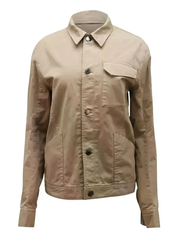 Helmut Lang Patch-pocket Shirt Jacket - Neutrals