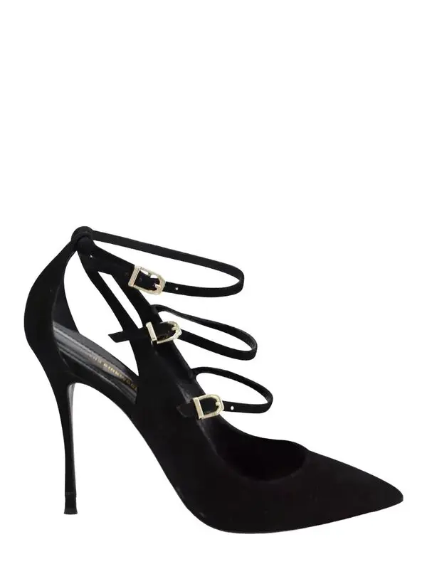 NICHOLAS KIRKWOOD Lauren Buckle Strappy Pumps - Black