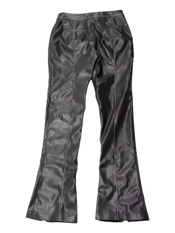 Andersson Bell Saya Zipper Flared Trousers - Black