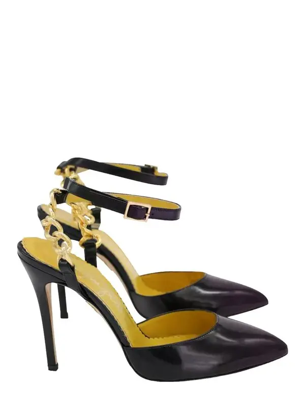 CHARLOTTE OLYMPIA Chain-strap Pumps - Black
