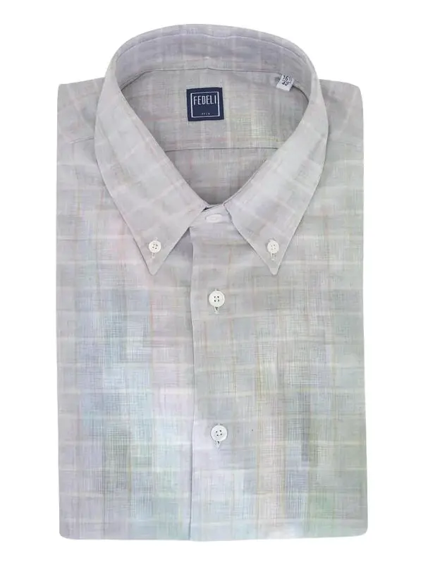 Fedeli Cotton Shirt - Green