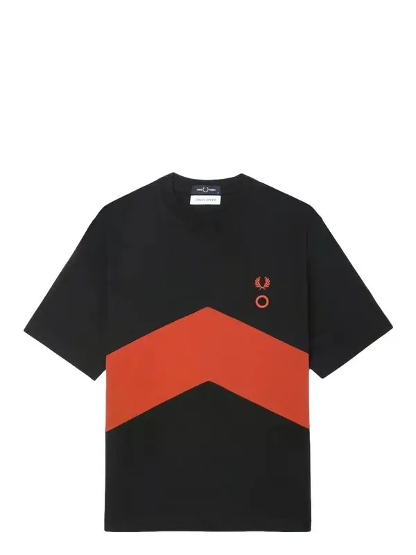 Fred Perry X Craig Green Logo-detail T-shirt - Black
