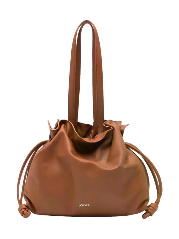 Loewe Flamenco Drawstring Shoulder Bag - Brown