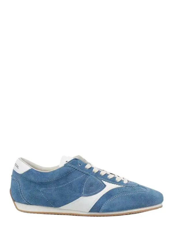 Philippe Model Suede Lace-up Sneakers - Blue
