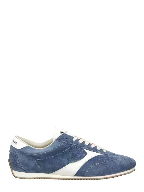 Philippe Model Planche Suede Lace-up Sneakers - Blue