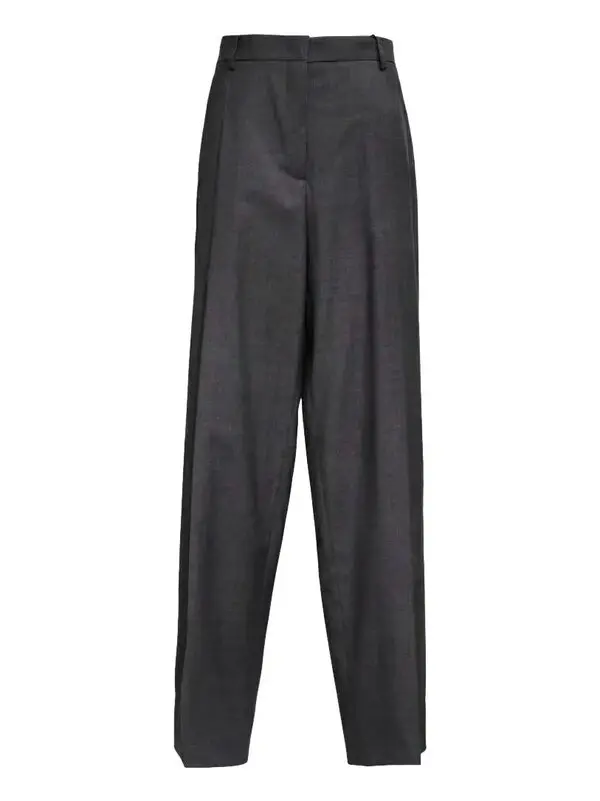 N°21 Pleated Trousers - Grey