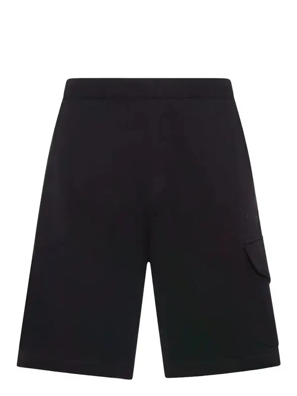 C.P. COMPANY Cotton Shorts - Black