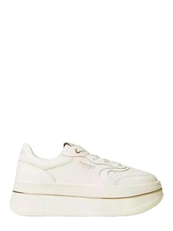 TWINSET Platform Sneakers - White