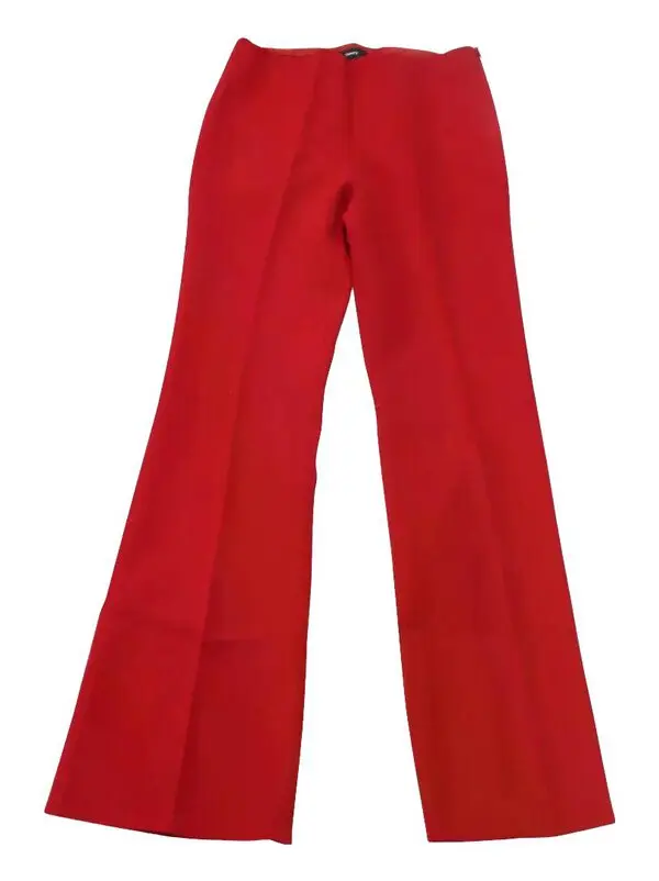 Theory Flare Elastic Trousers - Red