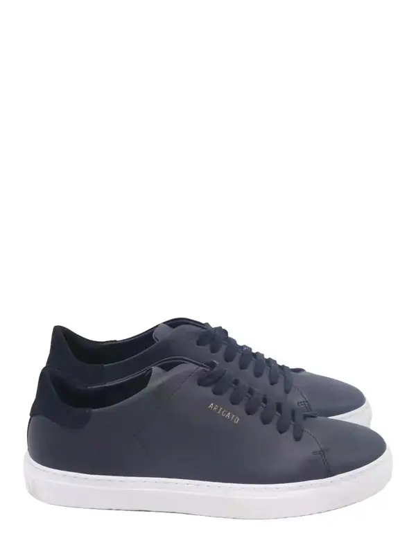 Axel Arigato Clean 90 Leather Low-top Sneakers - Black