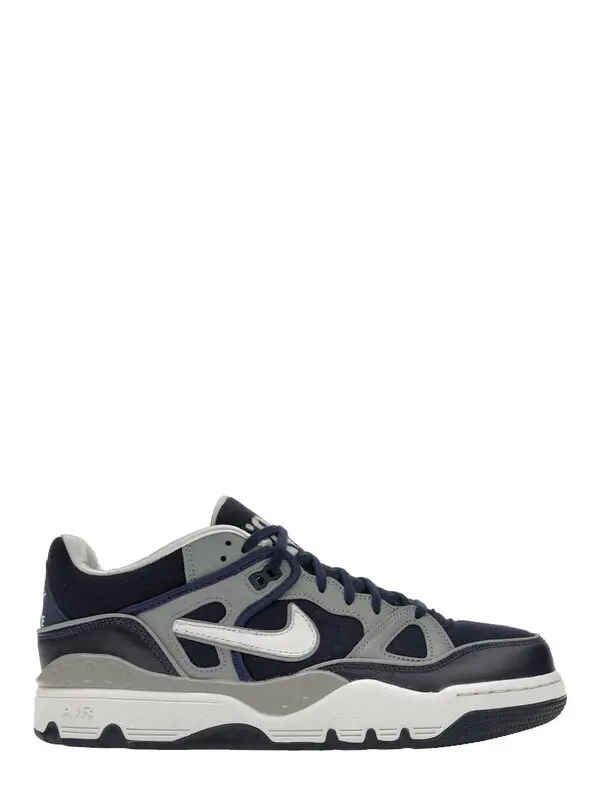 Nike Air Force 3 Low Sp Nigo Pendleton College Pack - Midnight Navy Blue/shadow Grey/off White