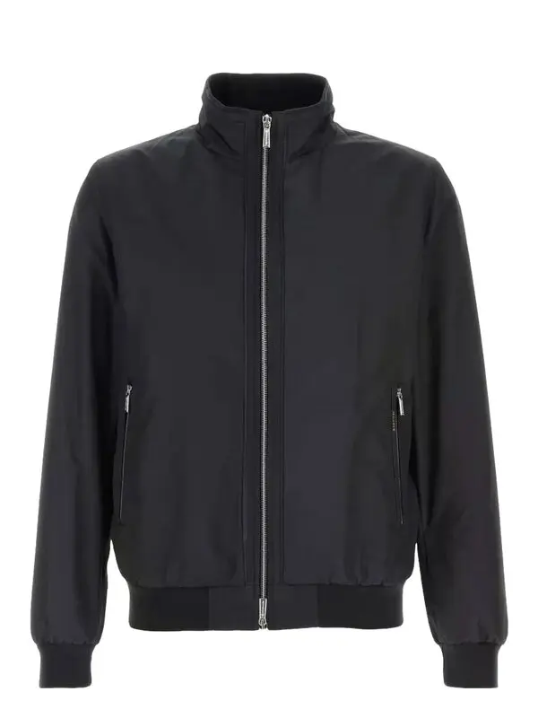MOORER Manetti Zip-up Jacket - Blue