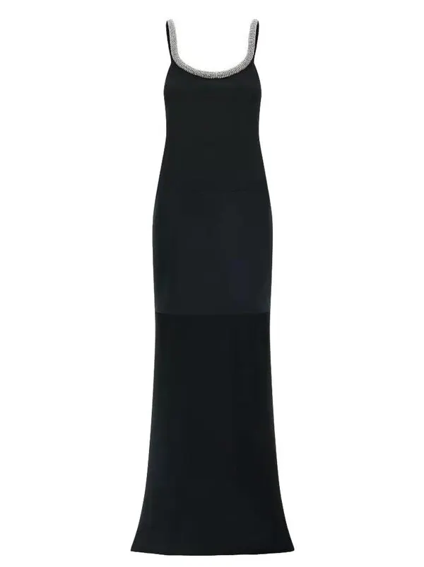 TOM FORD Asymmetrical-trawl Gown - Black