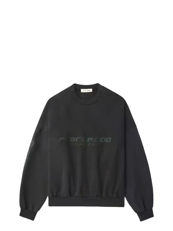 Fear Of God Logo Sweatshirt - Black