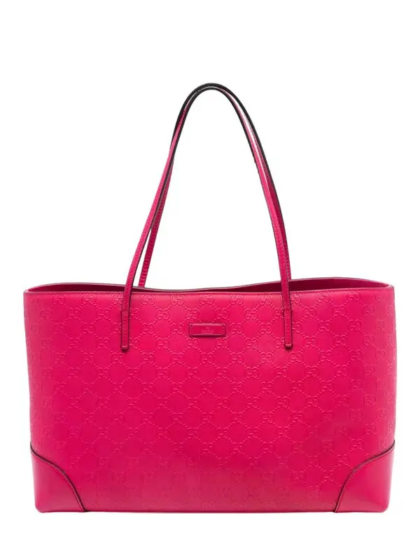 Gucci Ssima Bright Hilary Lux Tote Bag - Pink