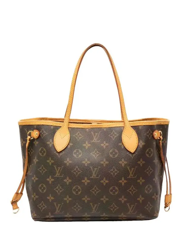 LOUIS VUITTON 2007 Neverfull Pm Tote Bag - Brown