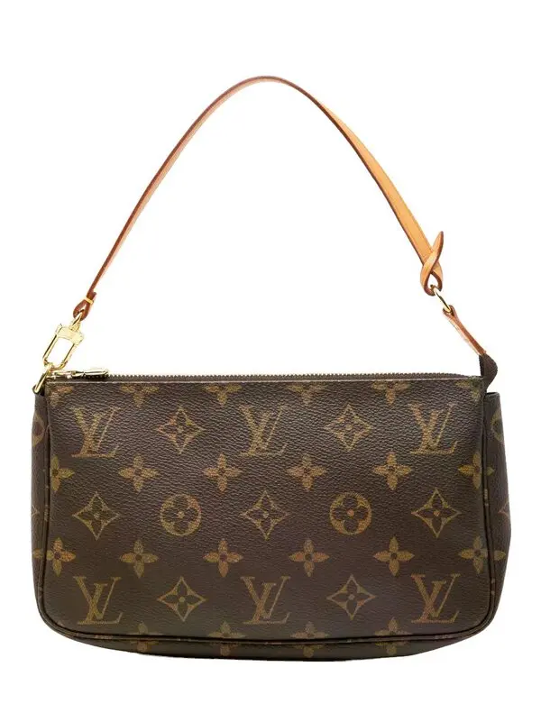 LOUIS VUITTON 2003 Monogram Pochette Accessoires - Brown