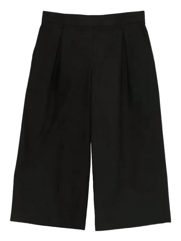 Moschino Pleated Trousers - Black