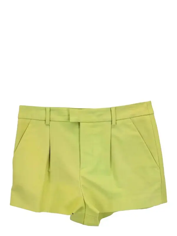 Red Valentino Poplin Pocket Shorts - Green