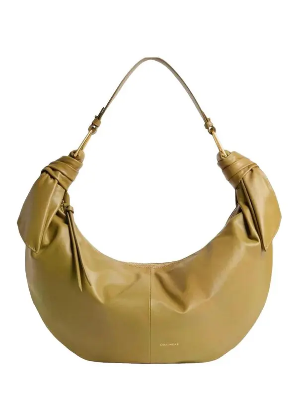 COCCINELLE Furoshiki Knot-detail Large Shoulder Bag - Neutrals