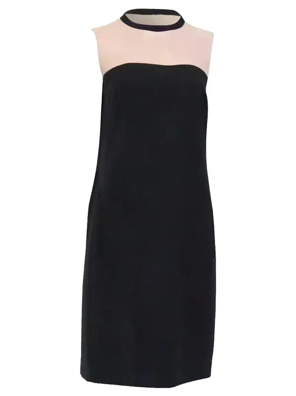 Akris Colour-block Mini Dress - Black