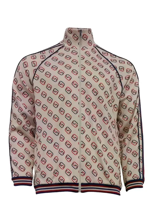 Gucci Logo-print Track Jacket - Neutrals