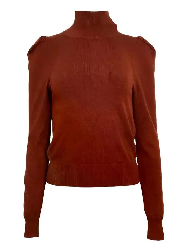 Caroline Constas Ivy High-neck Top - Brown