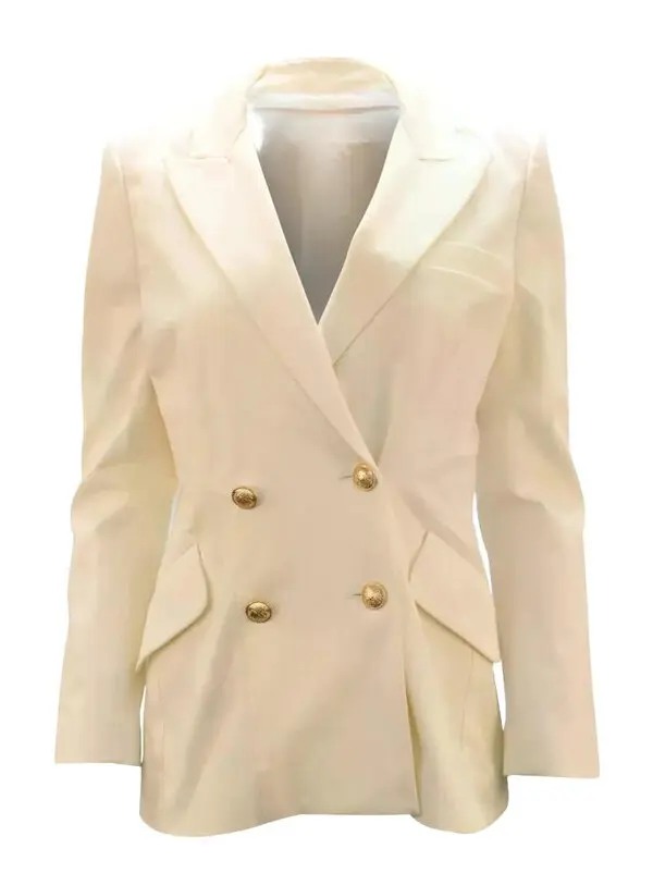 Derek Lam 10 Crosby Crosby Rodeo Peak-lapel Blazer - Neutrals