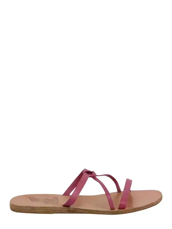 ANCIENT GREEK SANDALS Logo-detail Flat Sandals - Pink