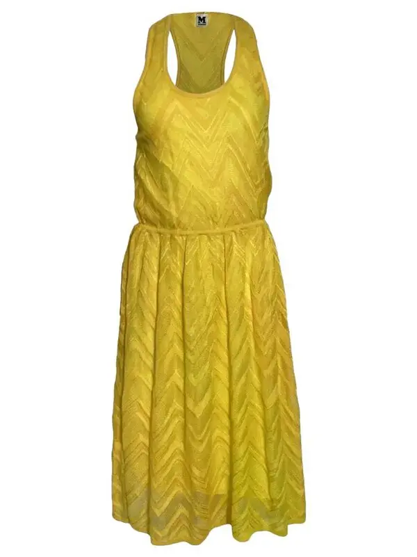 Missoni Sleeveless Midi Dress - Yellow