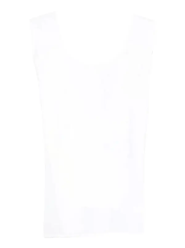 Moschino Sleeveless Top - White