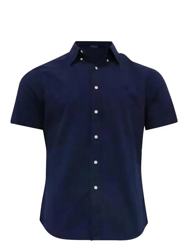 Polo Ralph Lauren Logo-embroidered Short-sleeves Shirt - Blue