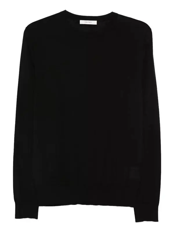 IVORY PARIS Round-neck Sweater - Black