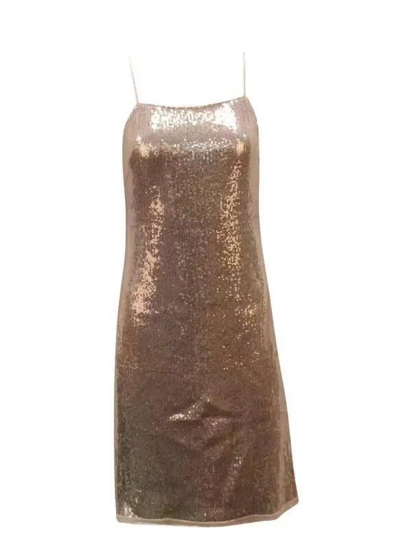 JASON WU Sequinned Sleeveless Dress - Gold