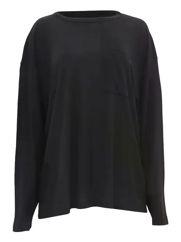 Khaite Long-sleeve Blouse - Black