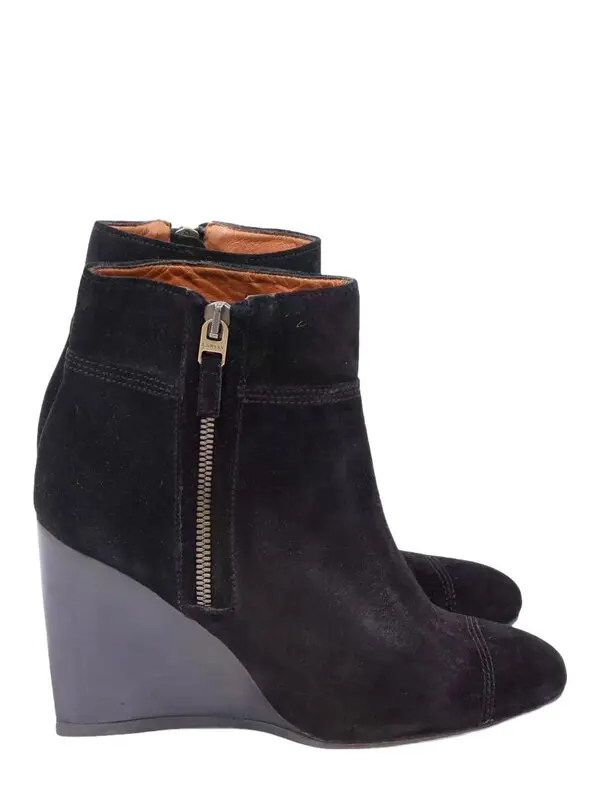 LANVIN Almond-toe Ankle Boots - Black