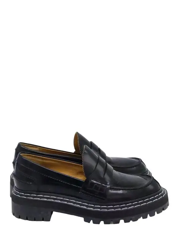 Proenza Schouler Lug-sole Loafers - Black