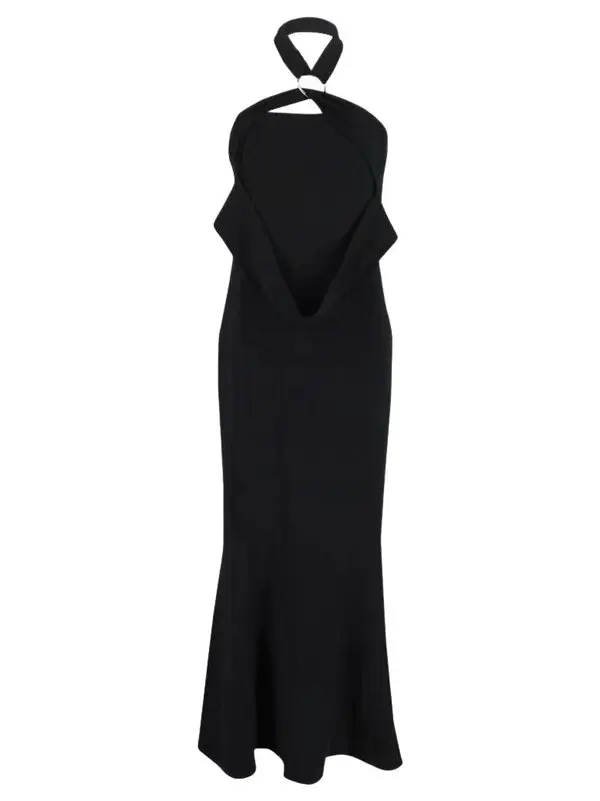 Diane Von Furstenberg Halter-neck Dress - Black
